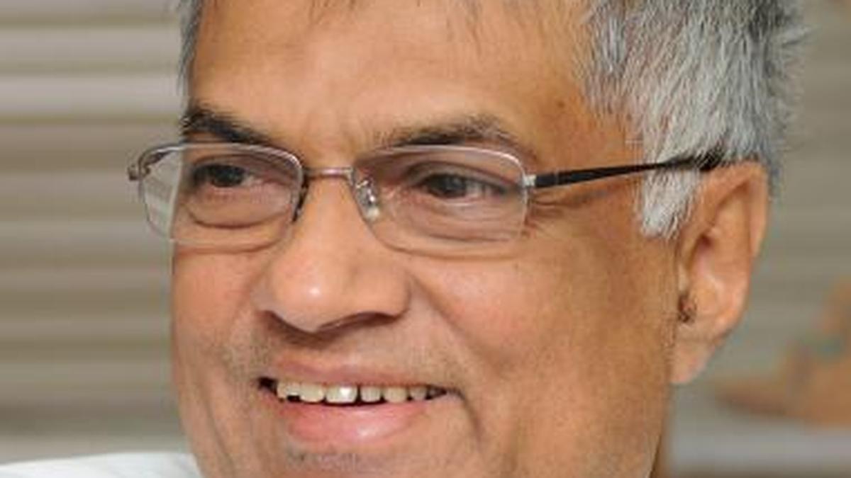 India helped us in war against LTTE: Ranil - The Hindu