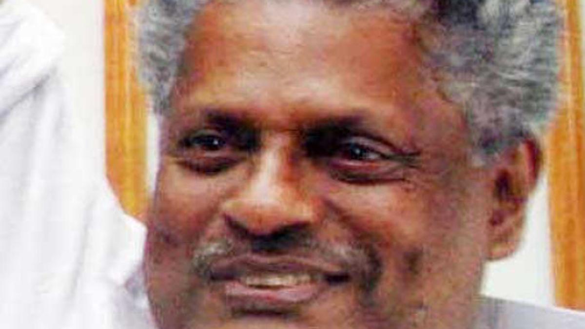 Scaria Thomas is chief of pro-LDF Kerala Congress - The Hindu