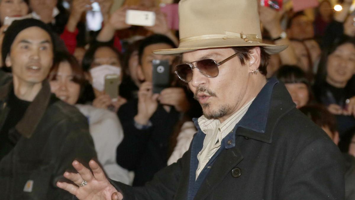 Johnny Depp injured on set - The Hindu