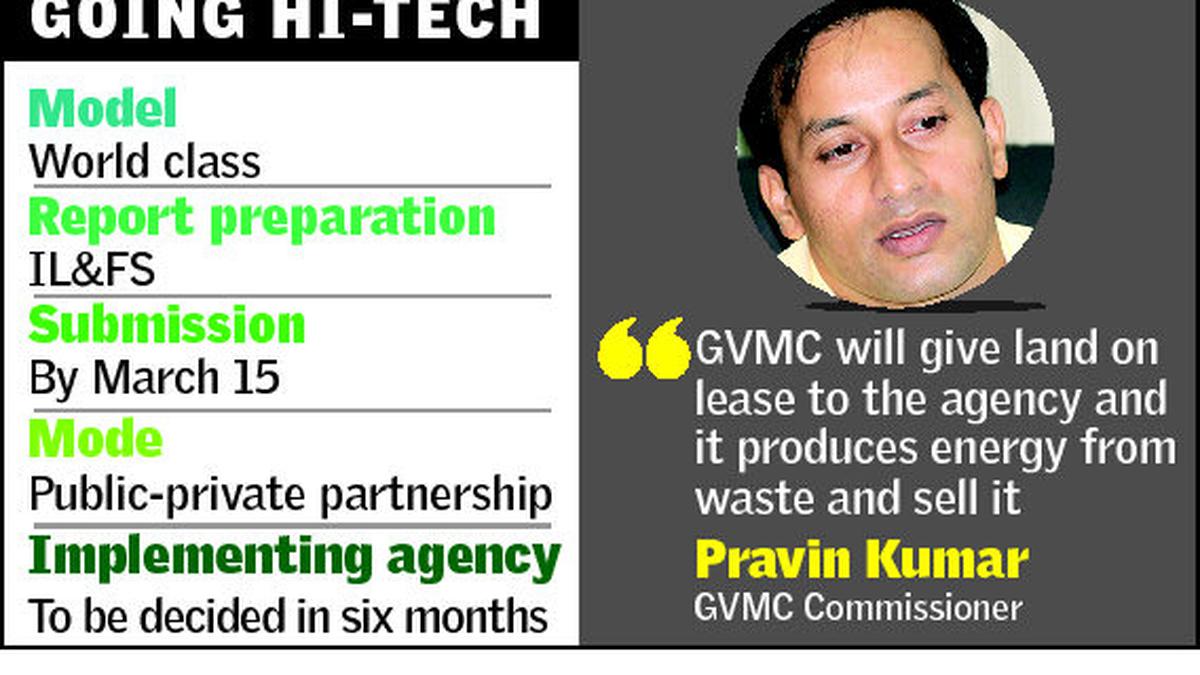 GVMC plans big for waste management - The Hindu