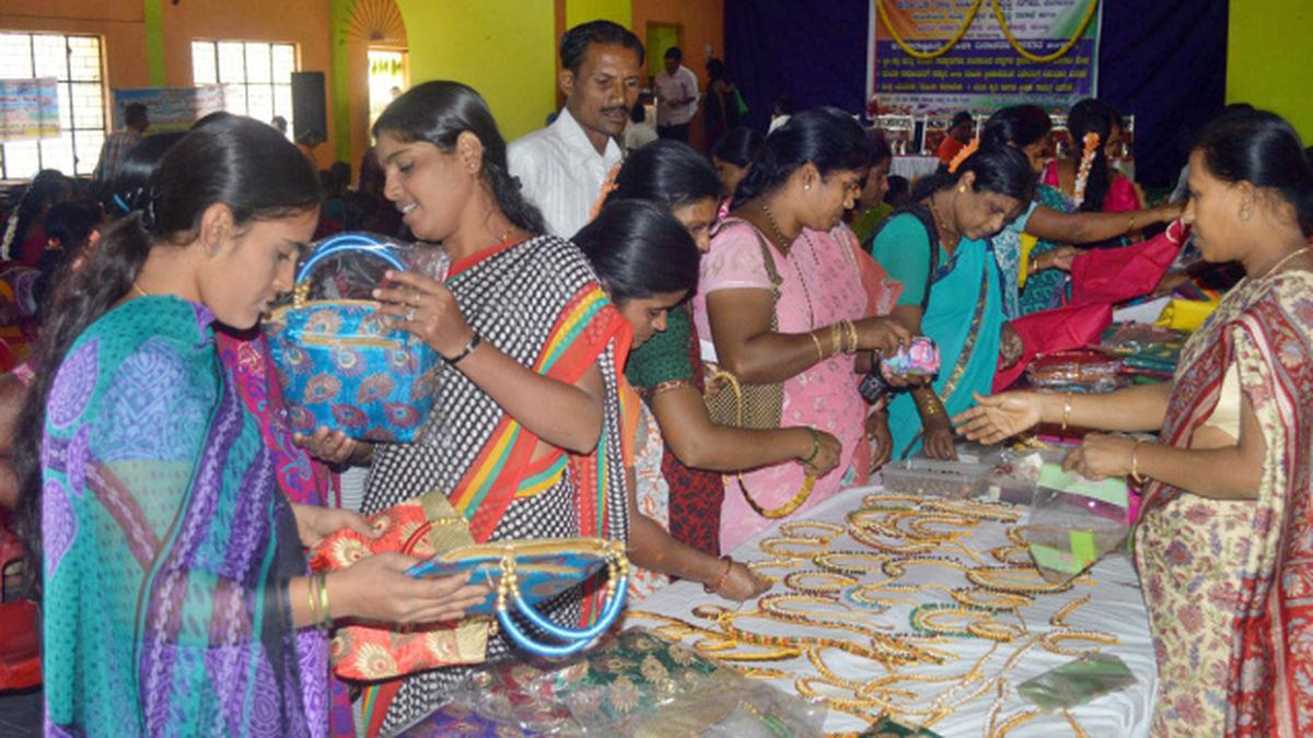 Exhibition of SHG products begins - The Hindu