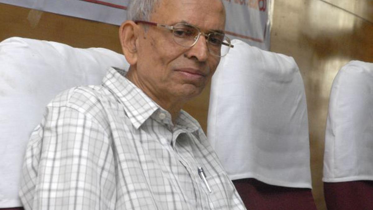 Ecologist Madhav Gadgil wins Tyler Prize - The Hindu