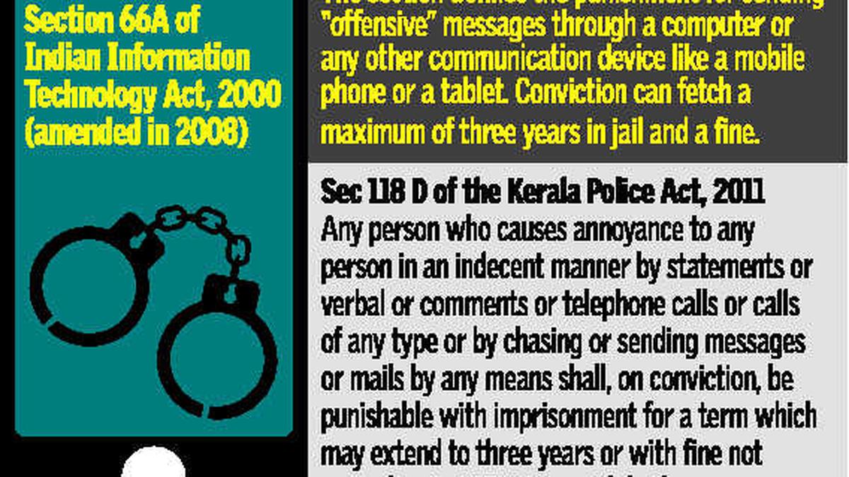 Section 66A: over 500 cases may be closed - The Hindu