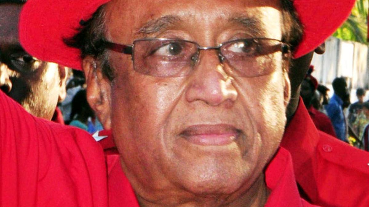 Sudhakar Reddy is CPI general secretary again - The Hindu