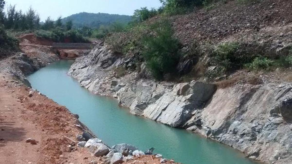 Water release trials begin in Varahi - The Hindu
