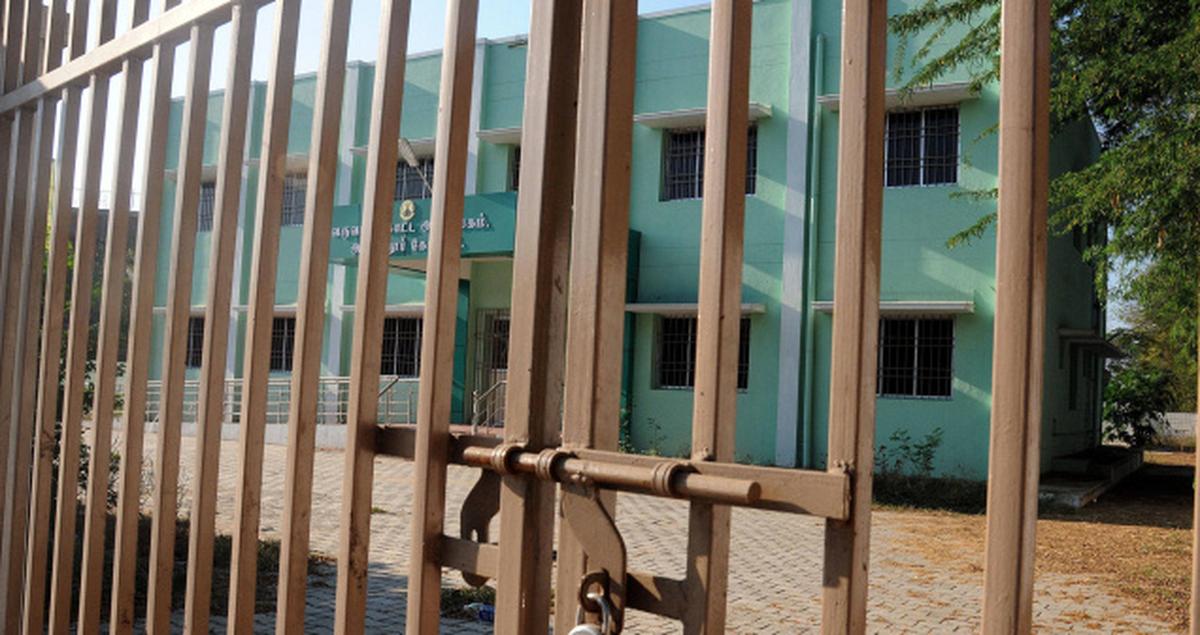New RDO building in Anna Nagar remains locked - The Hindu