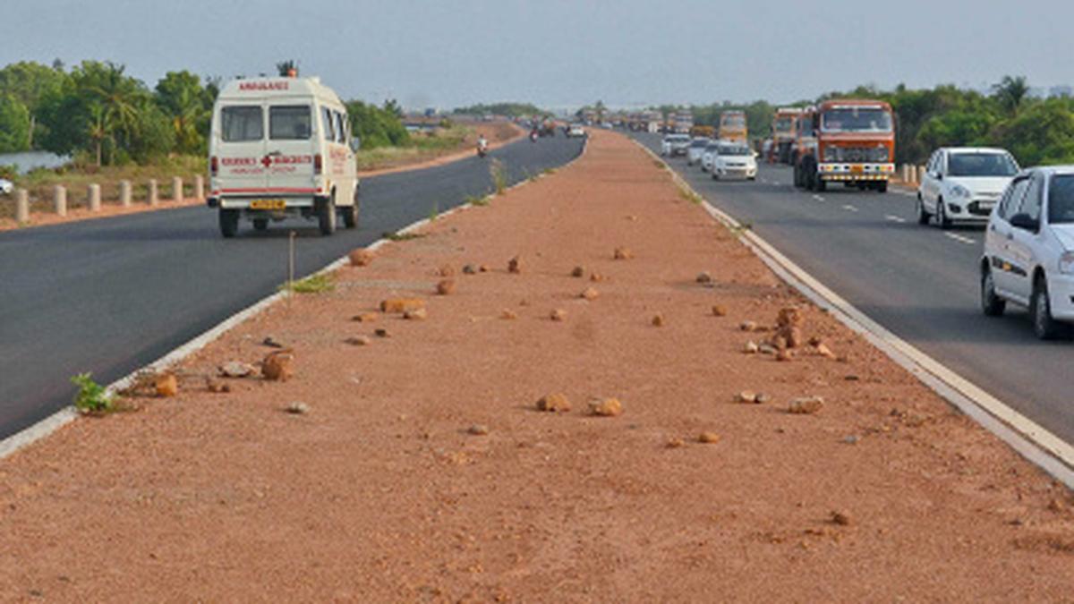Four-lane Container Road to open by month-end - The Hindu