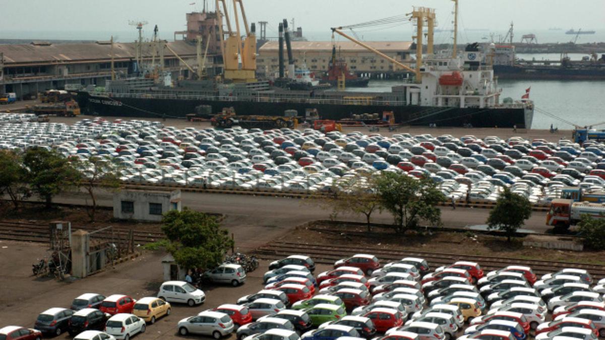 Kamarajar Port upstages Chennai Port in car exports - The Hindu