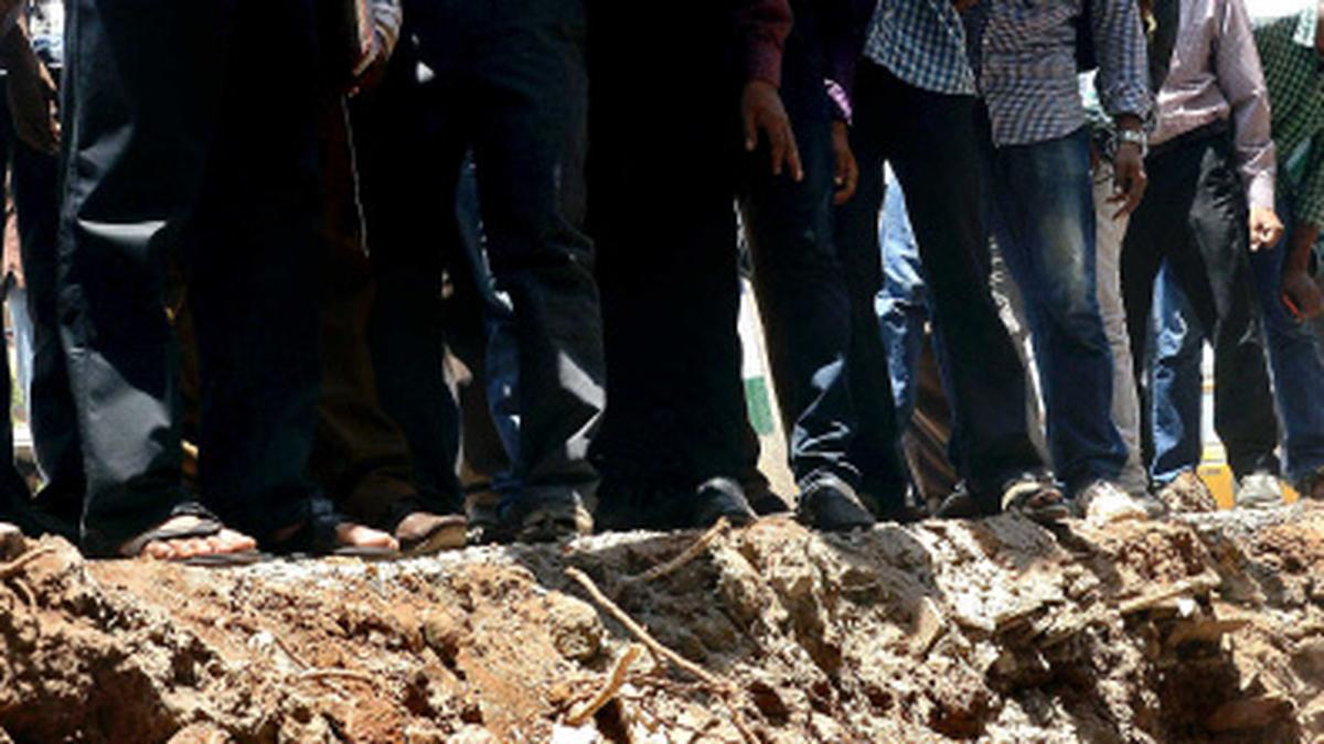 Making room for archaeological remains of megalithic era - The Hindu