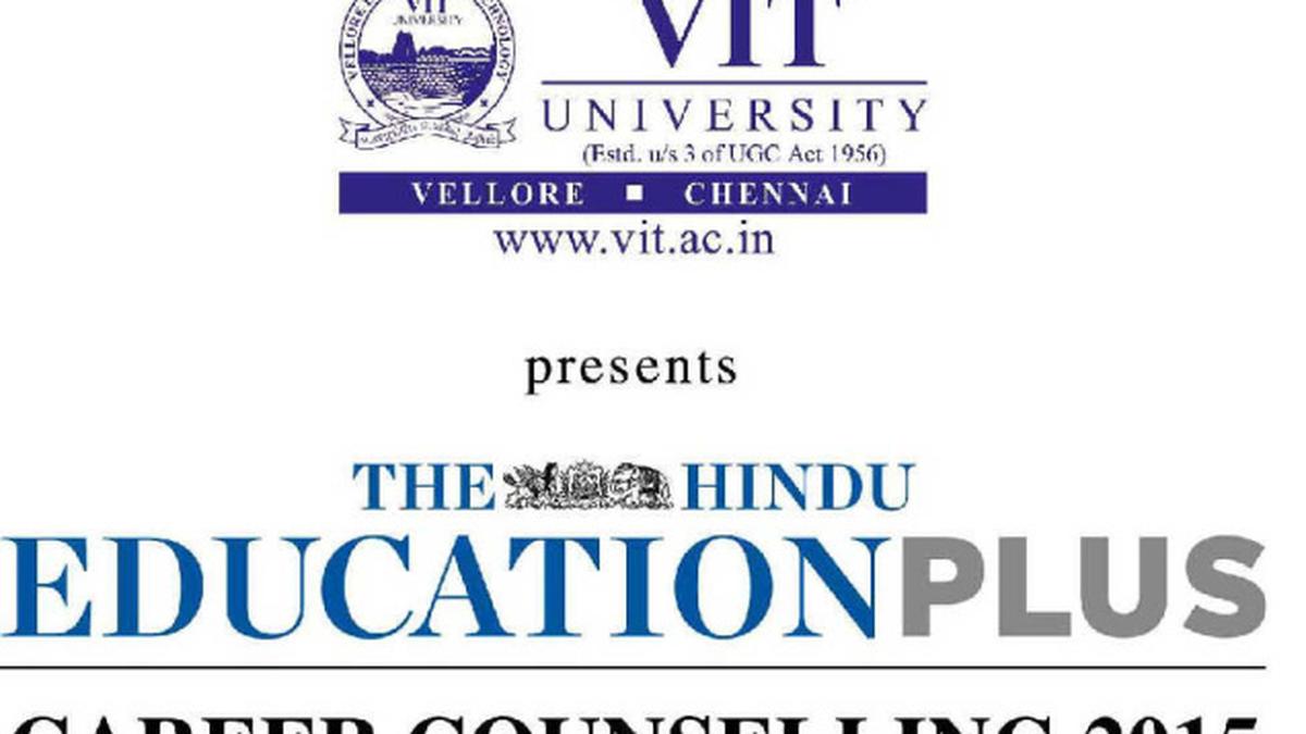 The Hindu Education Plus Counselling at VIT today - The Hindu