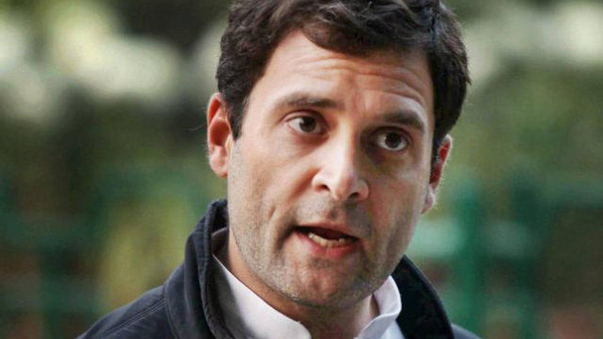 Ready for whatever Congress wants me to do: Rahul Gandhi - The Hindu