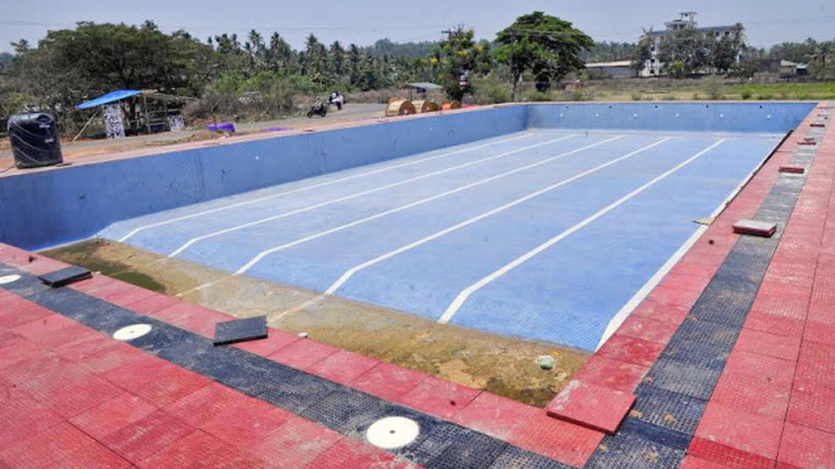 Kakkad swimming pool nearing completion - The Hindu
