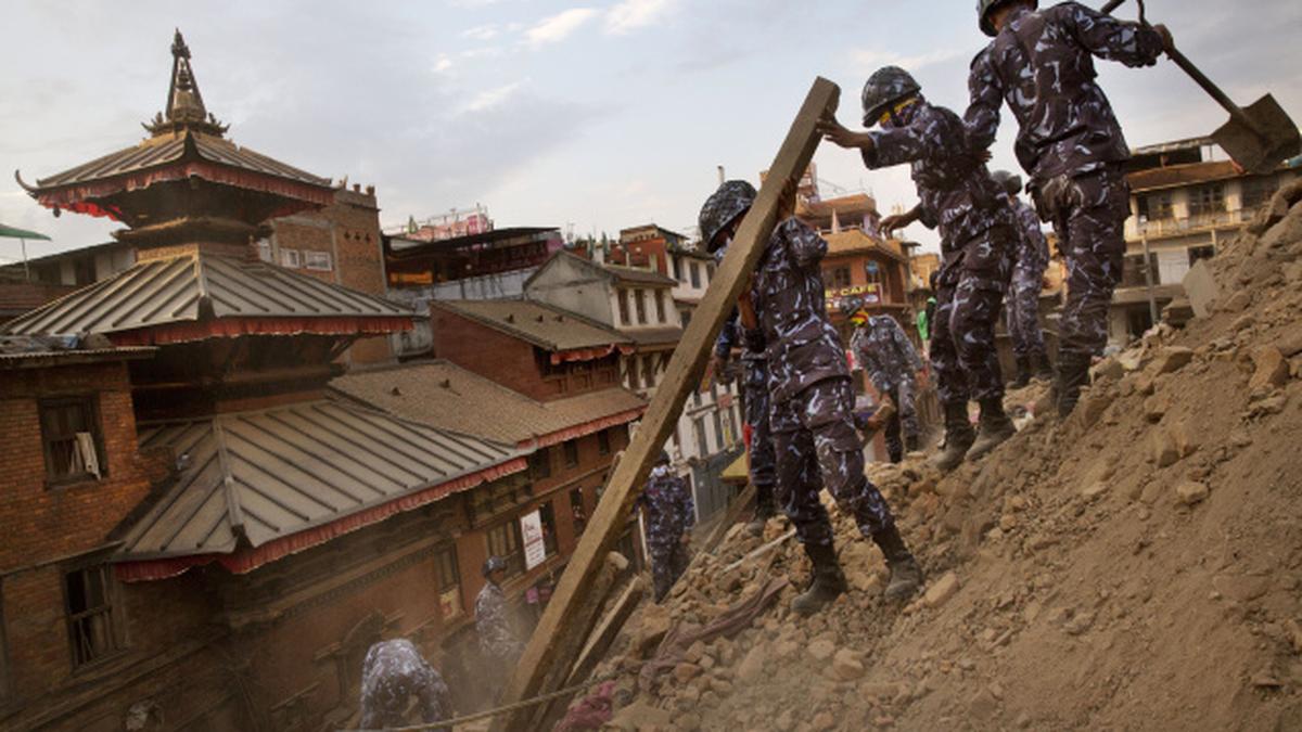 Watching a city crumble - The Hindu