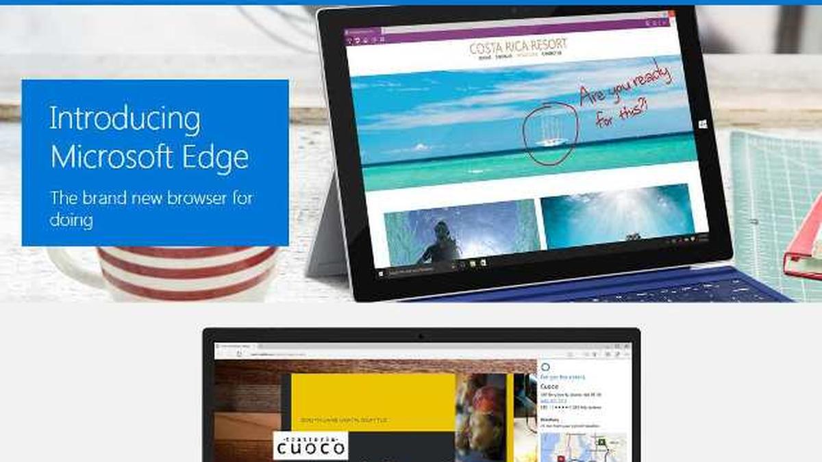 Goodbye Internet Explorer; Hello Edge - The Hindu