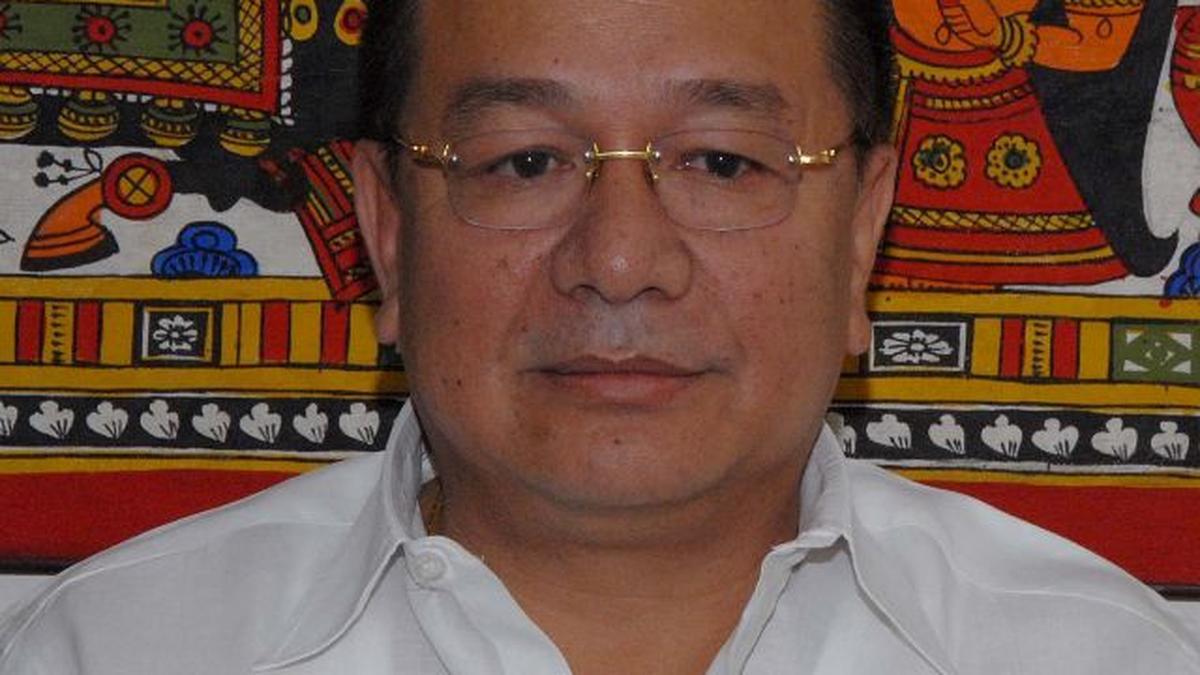 Former Arunachal CM Jarbom Gamlin passes away - The Hindu