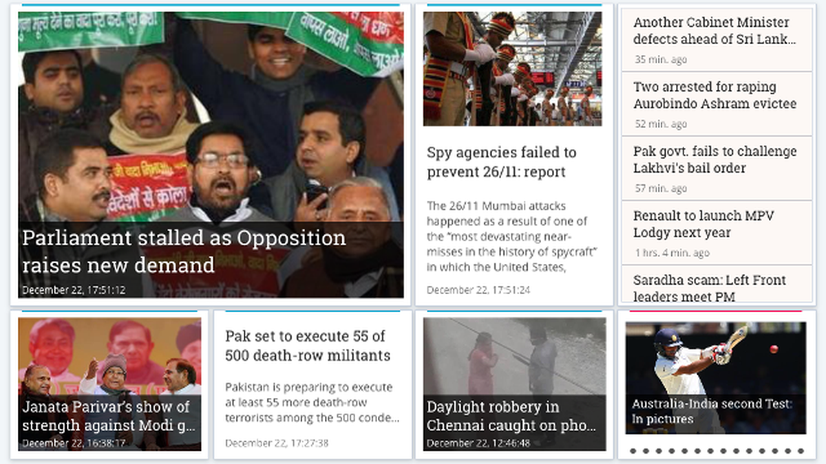 The Hindu launches new iOS8 app - The Hindu