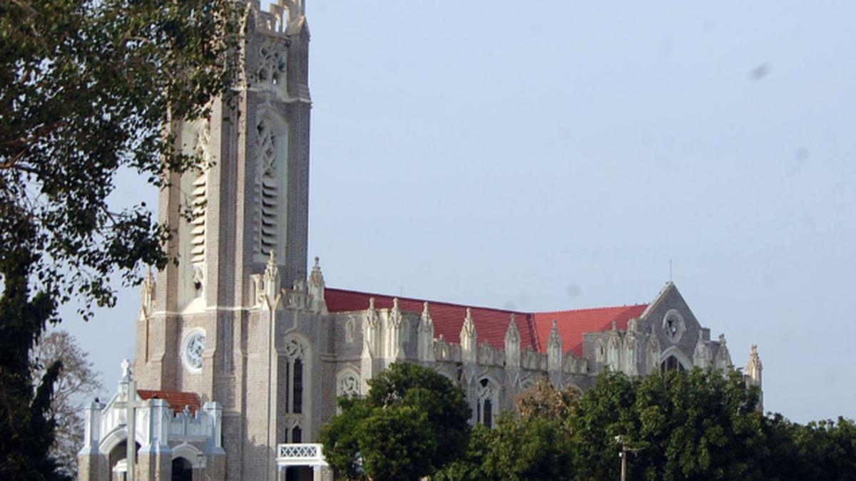 Medak Church ready to usher in Christmas - The Hindu