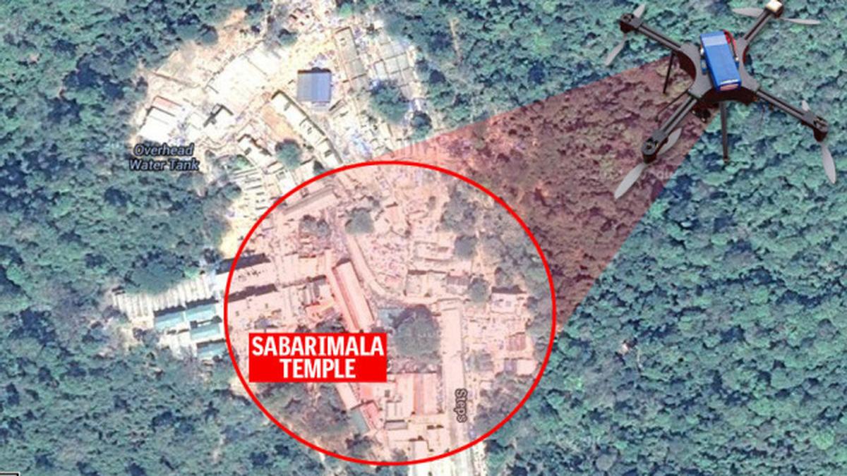 An eye in the sky for Sabarimala - The Hindu