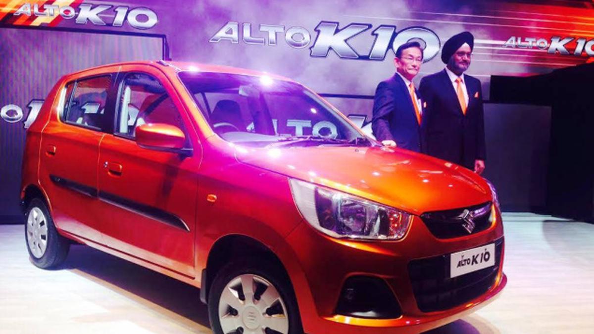 Maruti launches new Alto K10 - The Hindu