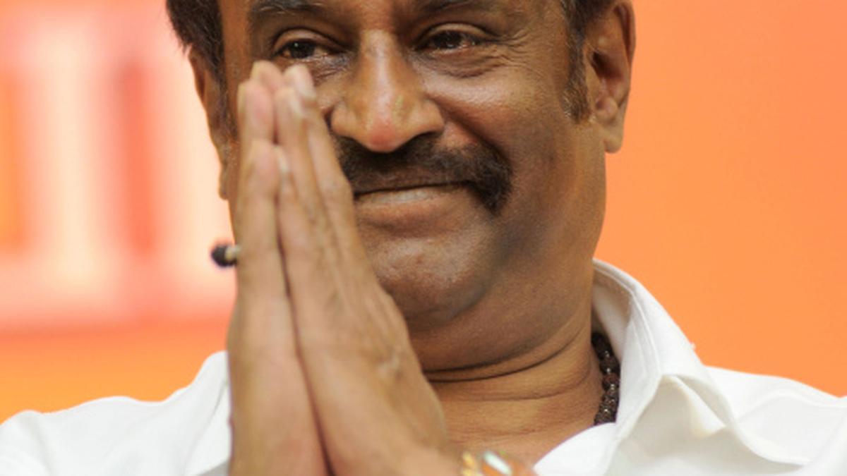 Modi visits Rajinikanth in hospital - The Hindu