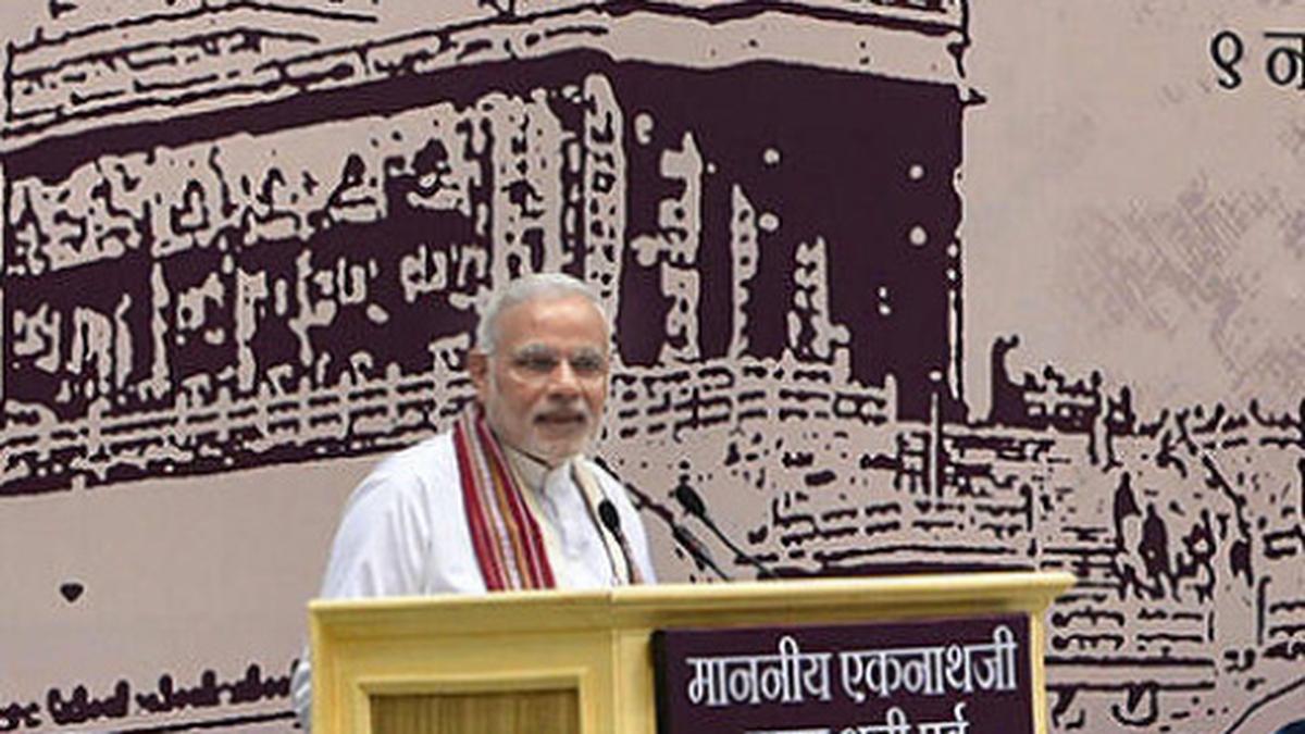 Ranade, the man who inspired Modi - The Hindu