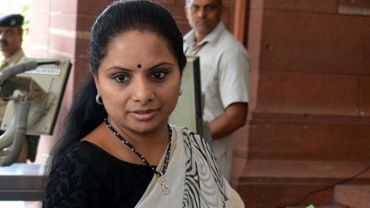 Kavitha’s name enrolled in absentia - The Hindu