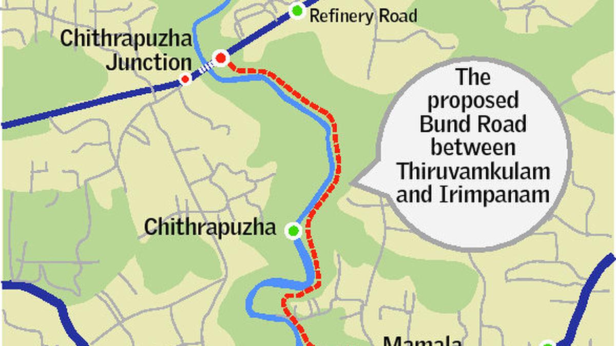 Bund Road construction in Tripunithura to begin soon - The Hindu