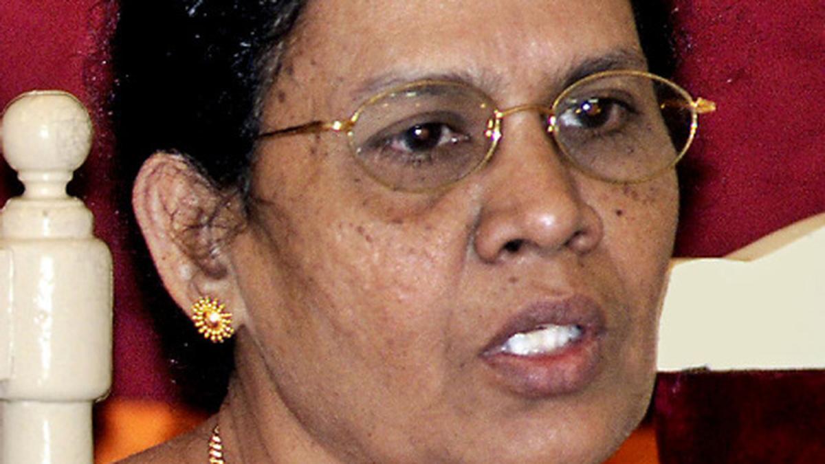 City’s first woman Mayor dies at 67 - The Hindu