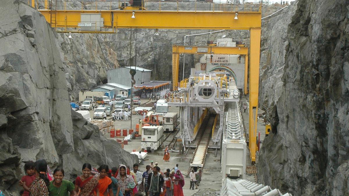 TS to press contractors on resuming SLBC tunnel work - The Hindu