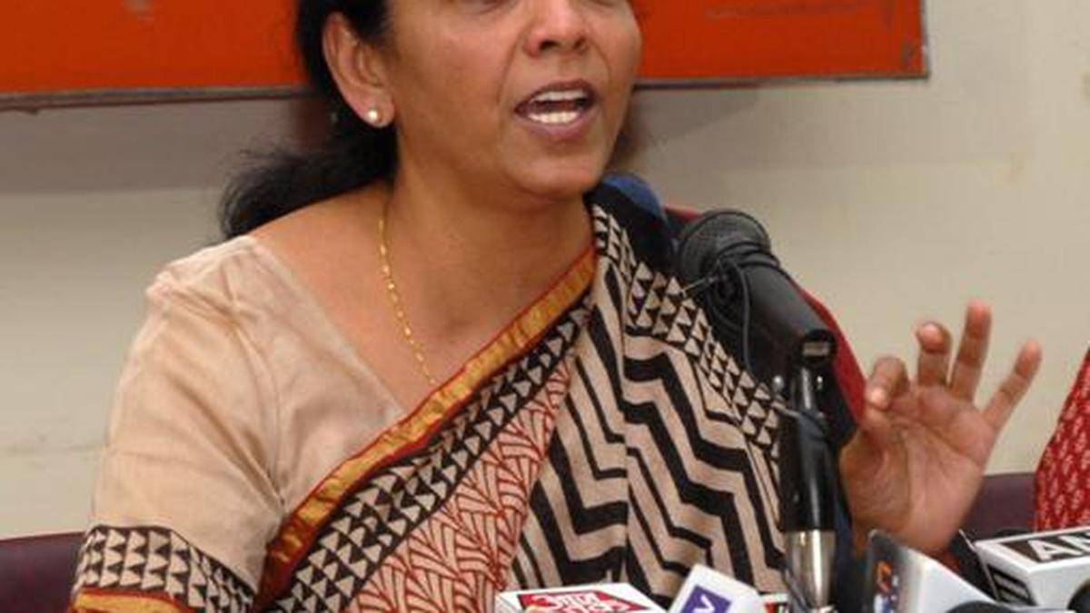 Stop commodification of women, Nirmala tells media - The Hindu