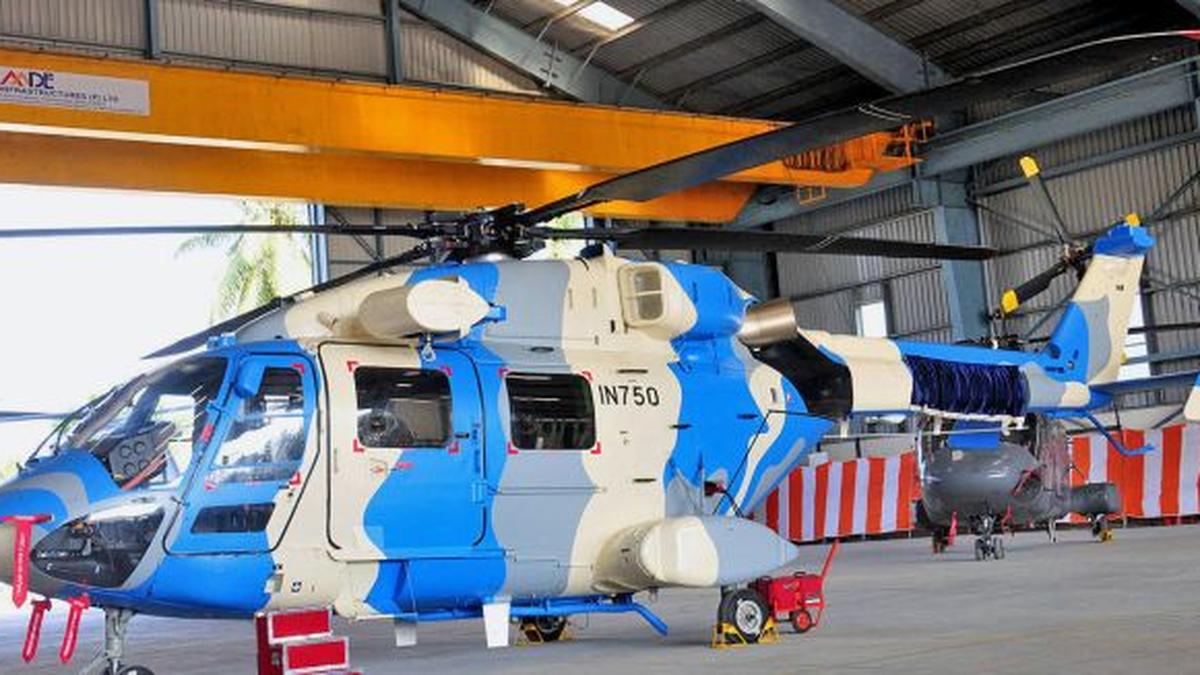 India donates second naval Advanced Light Helicopter to Maldives - The ...