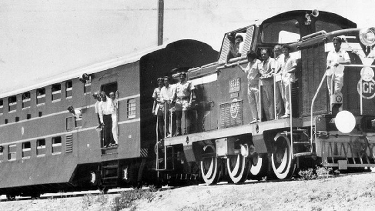 A golden jubilee express that helped keep time - The Hindu