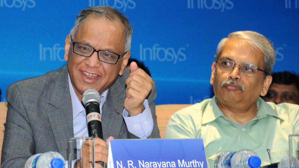 Infosys bids farewell to Kris Gopalakrishnan - The Hindu