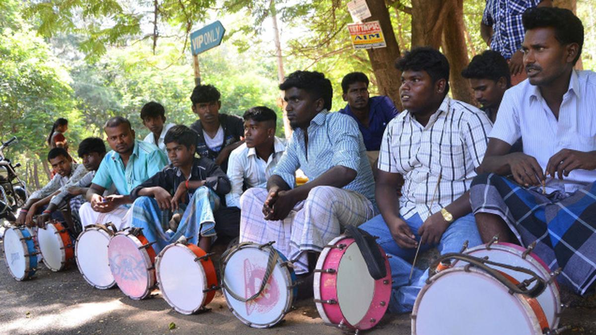 Ban on “Thappattam” strikes a blow to Dalits’ livelihood - The Hindu