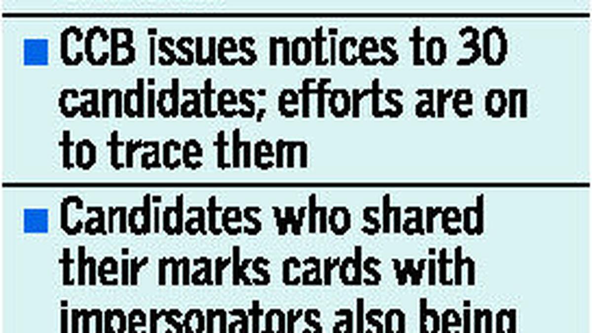 COMEDK seat-blocking scam: 30 candidates used fake certificates - The Hindu