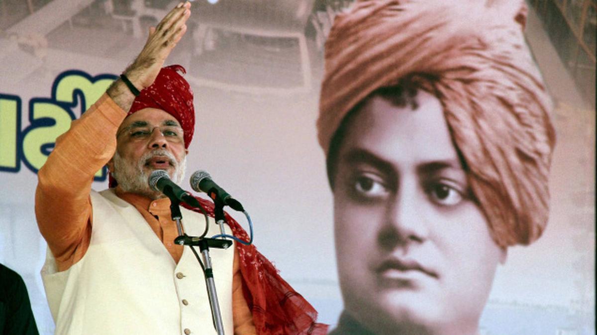Modi recalls Vivekananda’s message of universal brotherhood - The Hindu
