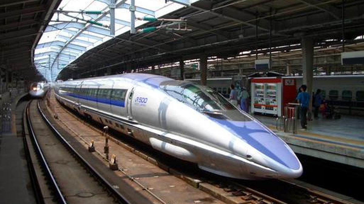 Himachal student makes bullet train model - The Hindu