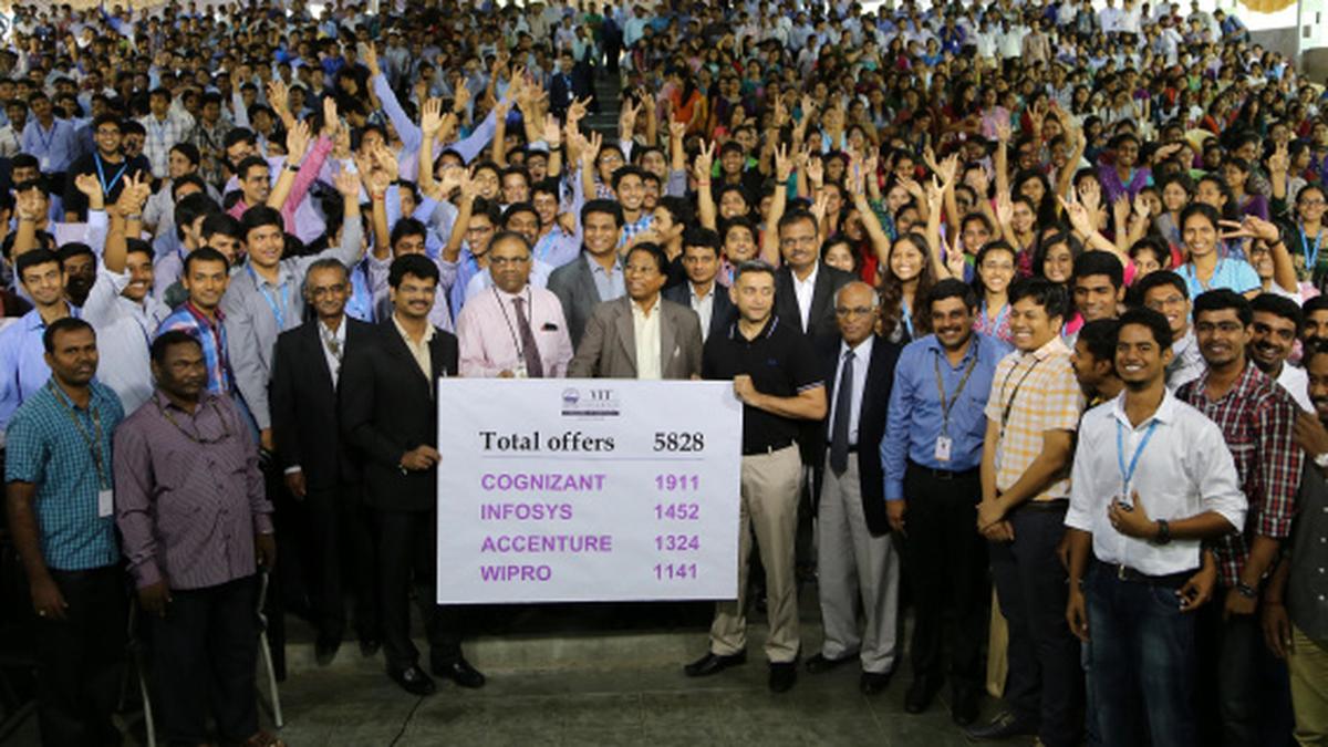Record number of VIT students makes it to top IT firms - The Hindu
