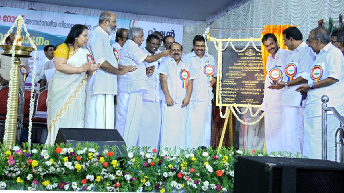 MC Road second phase development on - The Hindu