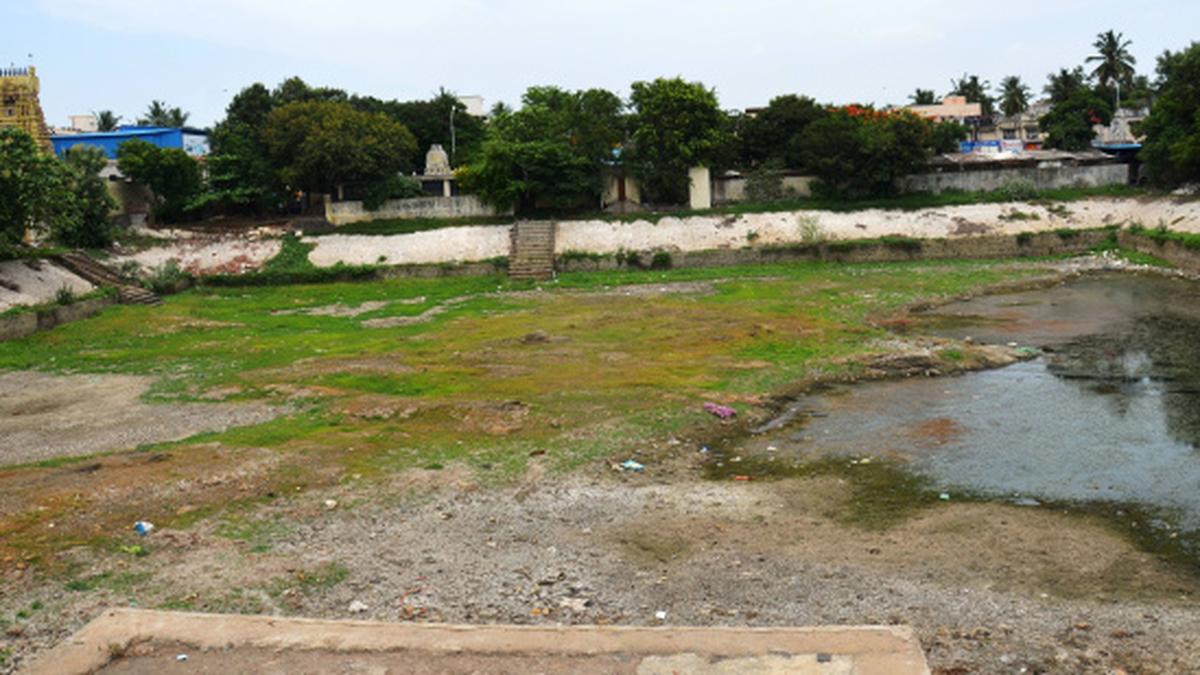Let us preserve the temple tanks - The Hindu