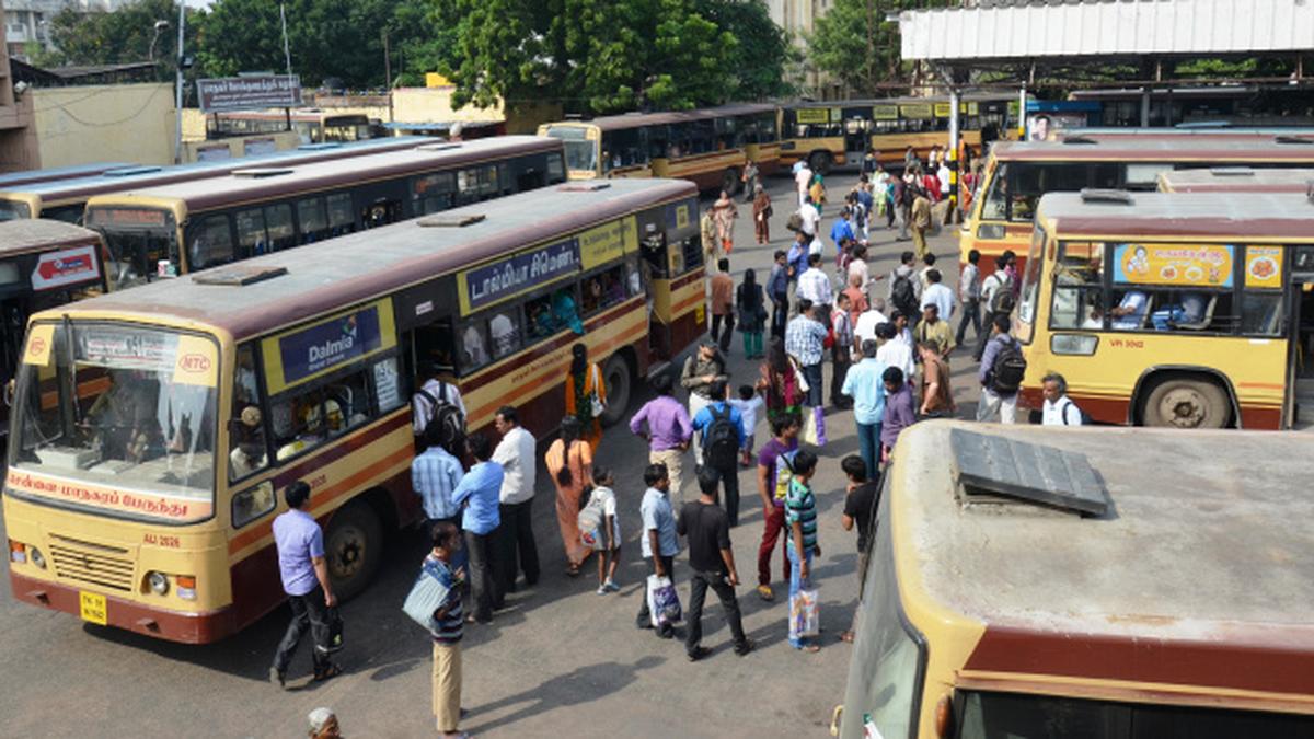 Seven new services at T. Nagar bus terminus - The Hindu