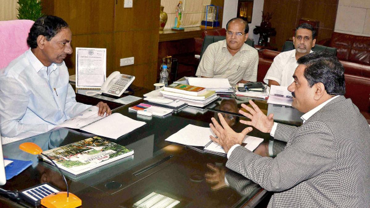 Adani Group chief, Coca Cola chief meet KCR - The Hindu