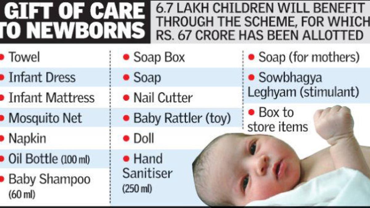 Tamil Nadu to launch baby care kit scheme - The Hindu