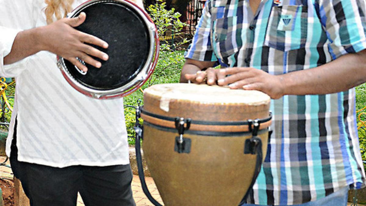 A rare rendition through percussion - The Hindu