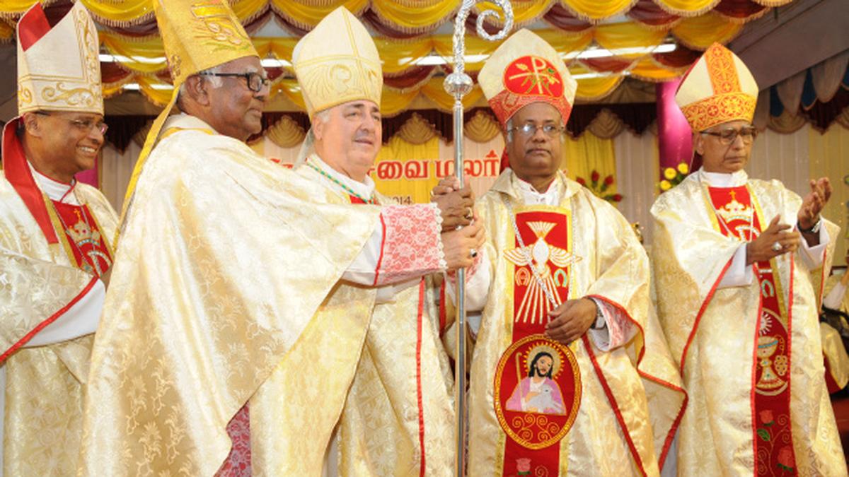 New Archbishop of Madurai Archdiocese installed - The Hindu