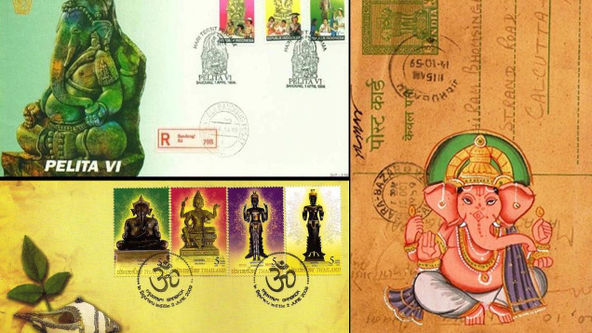 Stamp of Ganesh outside India - The Hindu
