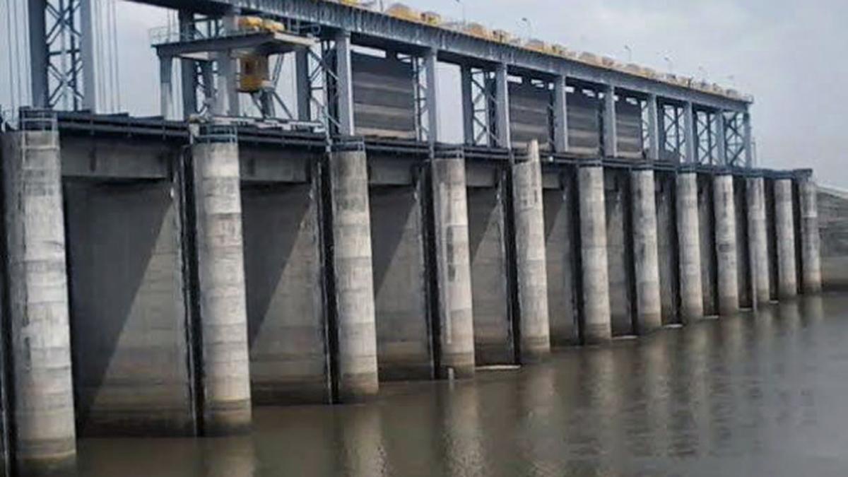 14 gates of Babli project opened - The Hindu