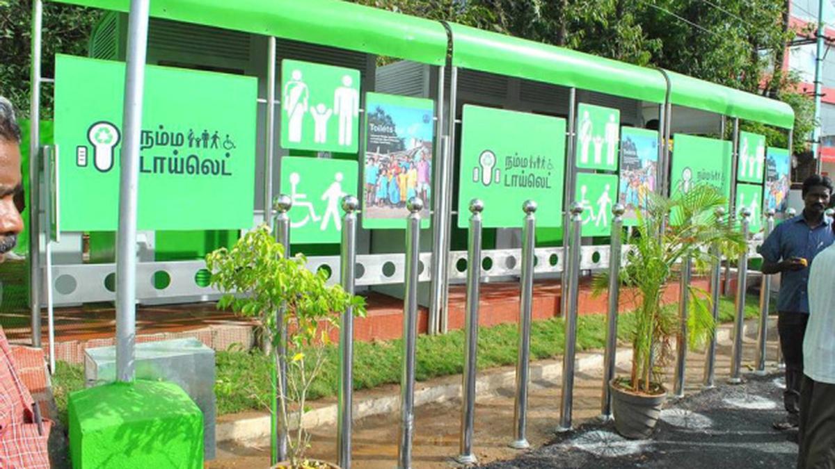 ‘Namma Toilet’ inaugurated at Chromepet - The Hindu