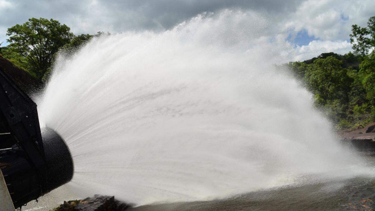 Water released from Papanasam dam - The Hindu