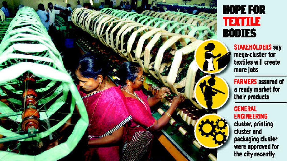 Mega textile cluster, yet another feather in Mysore city’s cap - The Hindu